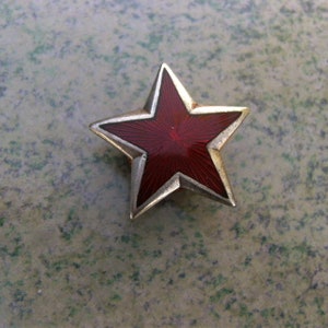 Vintage Yugoslav Soldiers Cap Badge Red Star - Etsy
