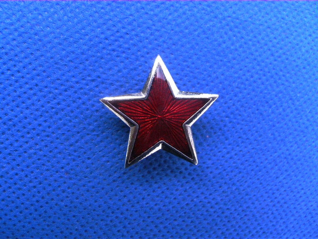 Vintage Yugoslav Soldiers Cap Badge Red Star - Etsy