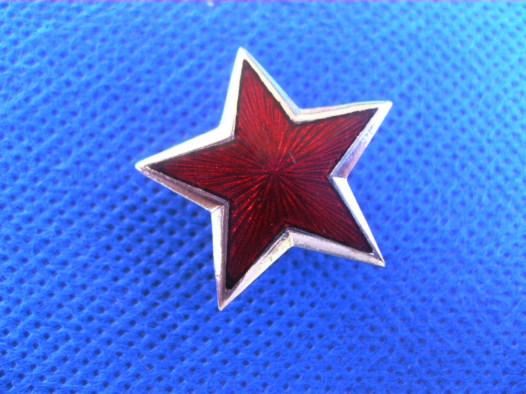 Vintage Yugoslav Soldiers Cap Badge Red Star - Etsy
