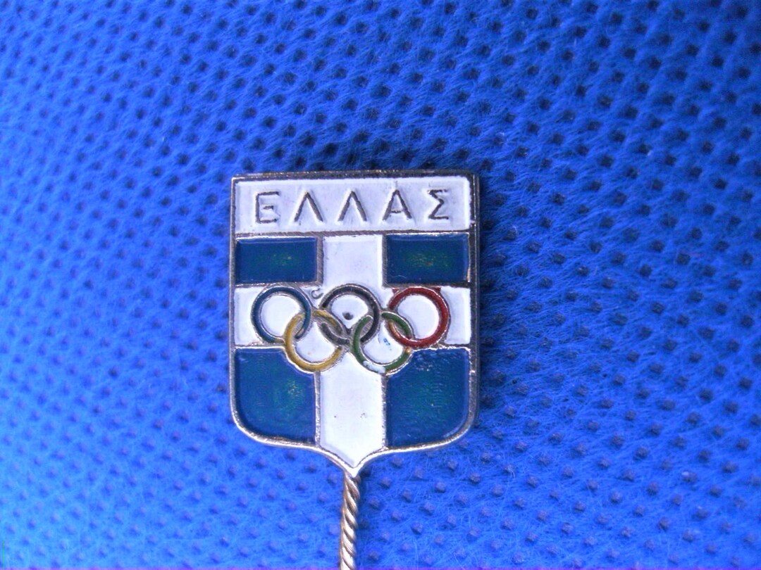 Greece - Vintage Olympic Pin Badges - Etsy