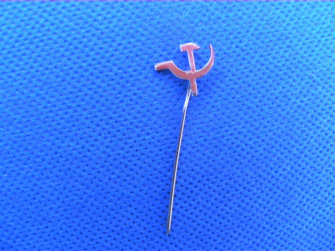 Hammer and Sickle - Vintage Small Pin Badge - Etsy
