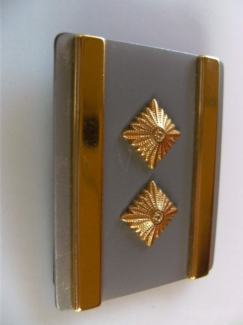 Metal Chest Ranks of Lieutenant Colonel of the Serbian Army | Etsy