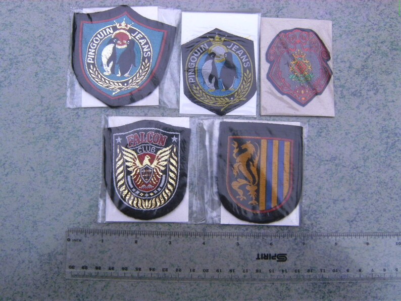 Vintage Clothing Labels Ex Yugoslavia Lot of 5 embroidered Patch - Etsy