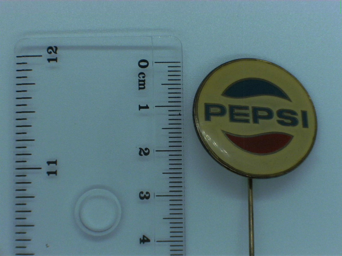 Pepsi-cola Large Vintage Pin Badge | Etsy