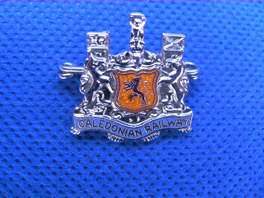 Caledonian Railway Pin Badge - Etsy