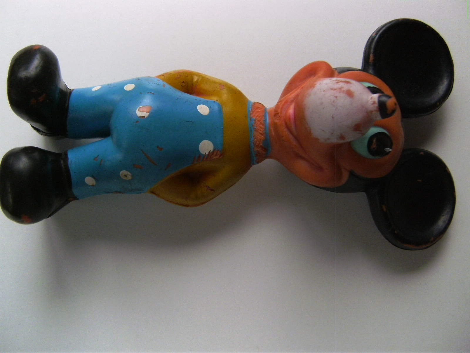 Vintage Rubber Mickey Mouse by Biserka Zagreb Vintage Collectible Toy ...