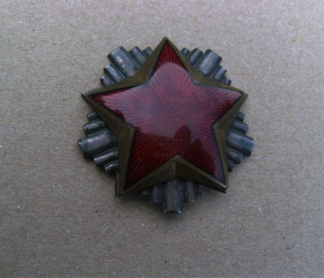 YUGOSLAVIA JNA Yugoslav Army Officer's Cap Badge - Etsy