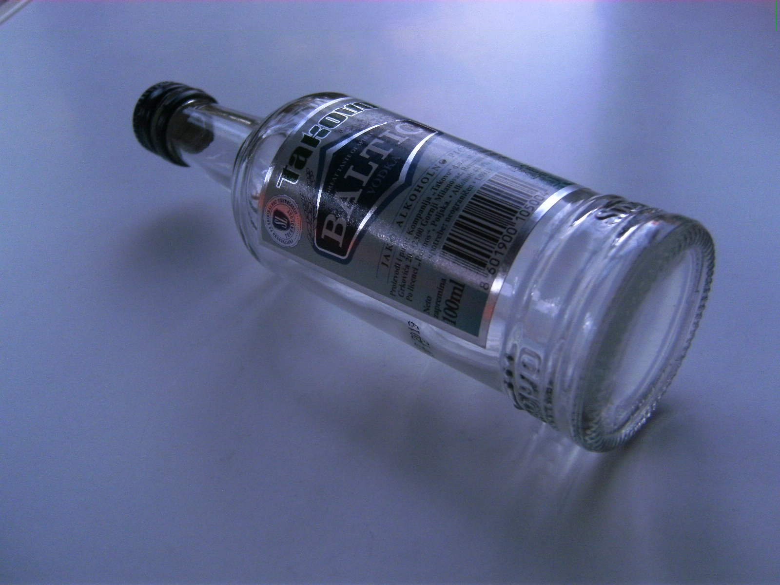 Petite bouteille en verre vide - VODKA BALTIC - Etsy France