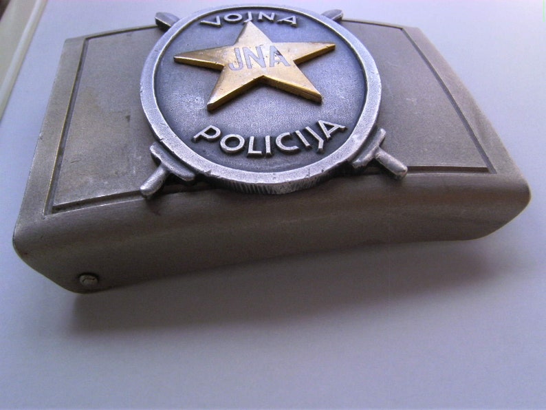 JNA Army - SFRJ Ygoslavia Military Police Belt Buckle - Etsy