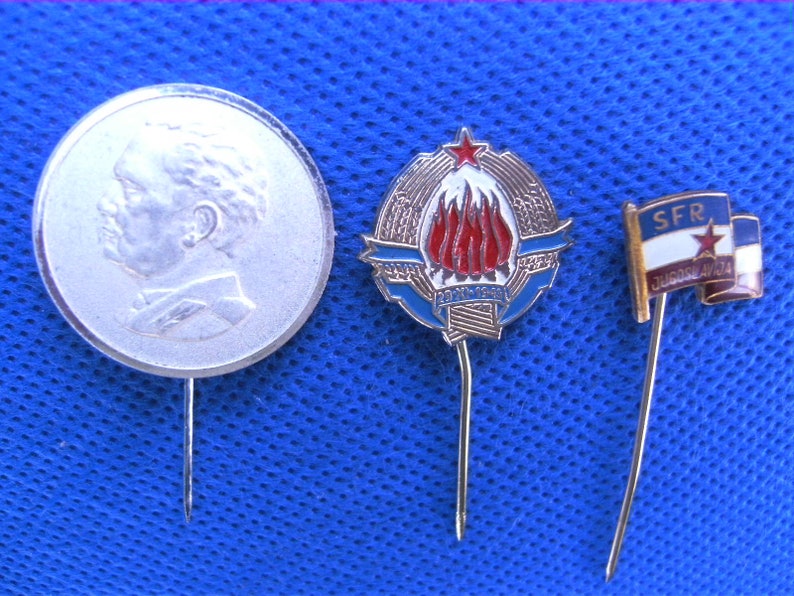 TITO Leader of Yugoslavia, Coat of Arms Yugoslavia & Flag SFRJ ...