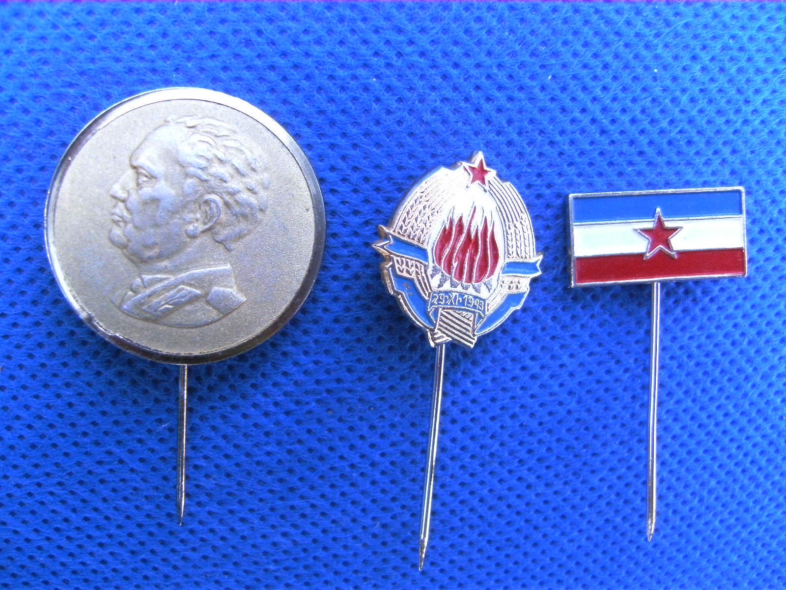 TITO Leader of Yugoslavia, Coat of Arms Yugoslavia & Flag SFRJ ...