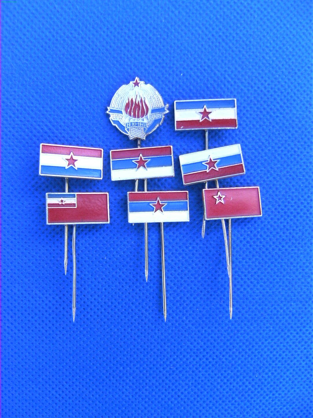 Yugoslavia Coat of Arms and Flag SFRJ Flag Republic Lot of - Etsy