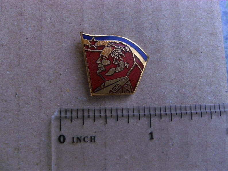 Josip Broz TITO President of Yugoslavia Vintage Enamel Pin Badge - Etsy