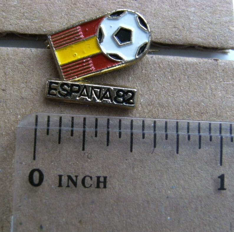 FIFA World Cup Espana 1982 WM'82 Official Logo Pin Badge Fussball - Etsy