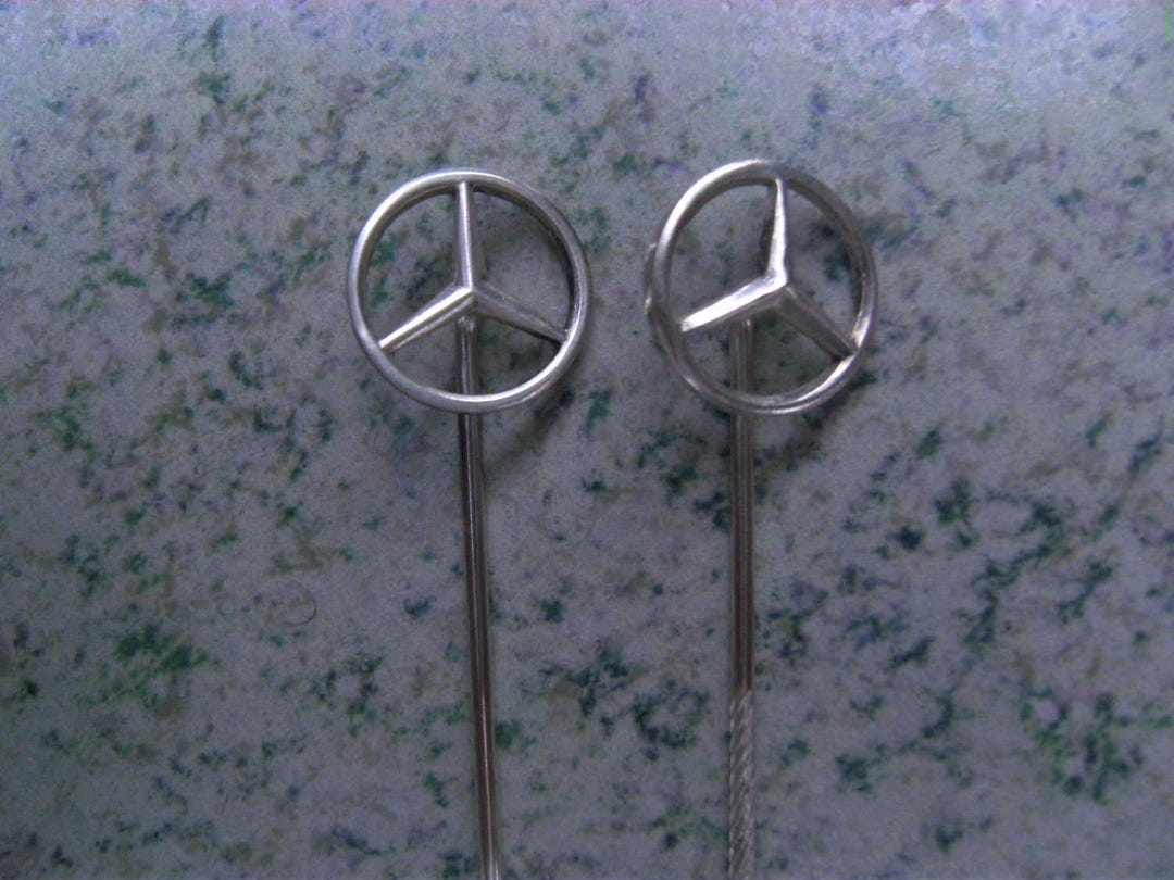 Vintage Mercedes Pins Badges Lot of 2 - Etsy