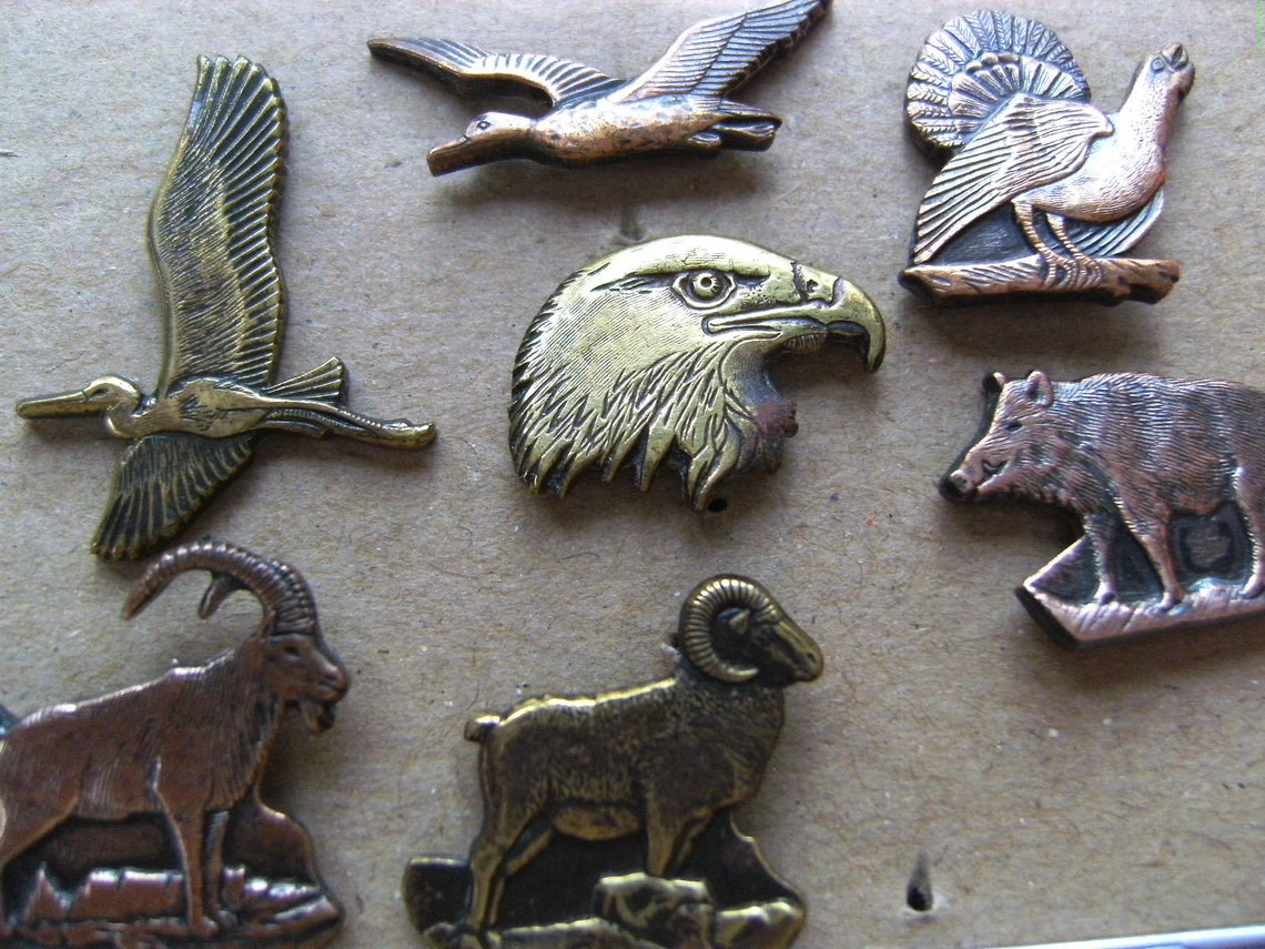 Hunter pin badge lot of 8 different pin badges | Etsy