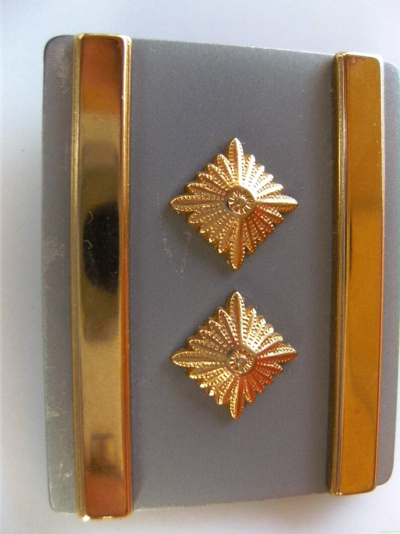 Metal Chest Ranks of Lieutenant Colonel of the Serbian Army | Etsy