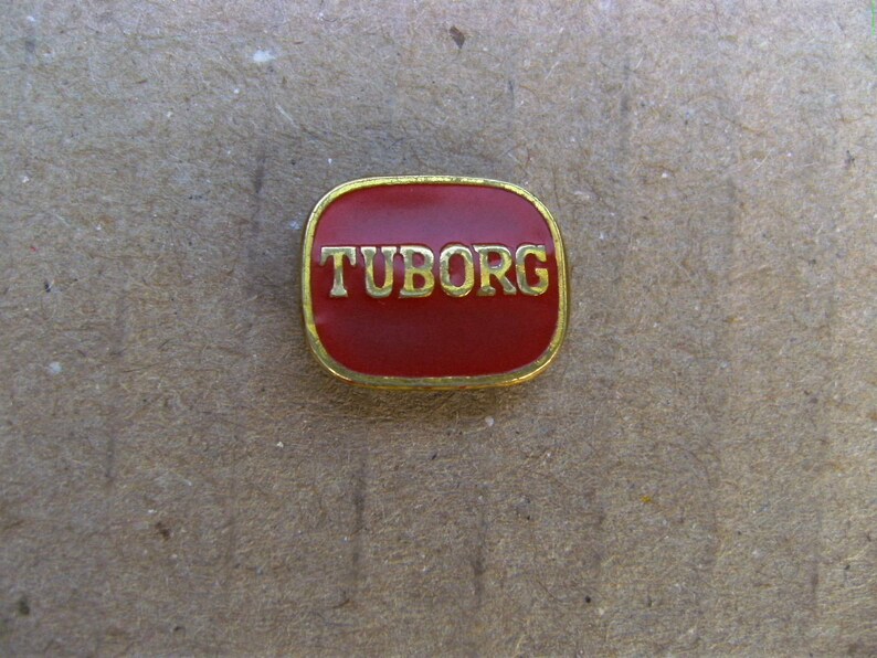 TUBORG Beer - Vintage Pin Badge - Etsy
