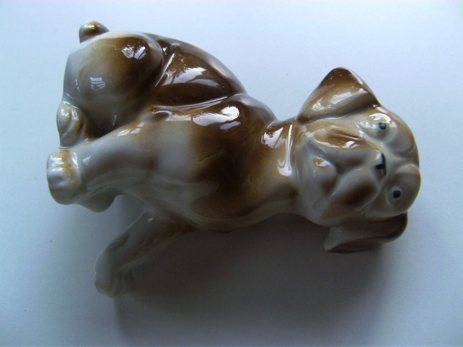 Vintage German Foreignporcelain animal figurine dog Figurines Sculpture ...