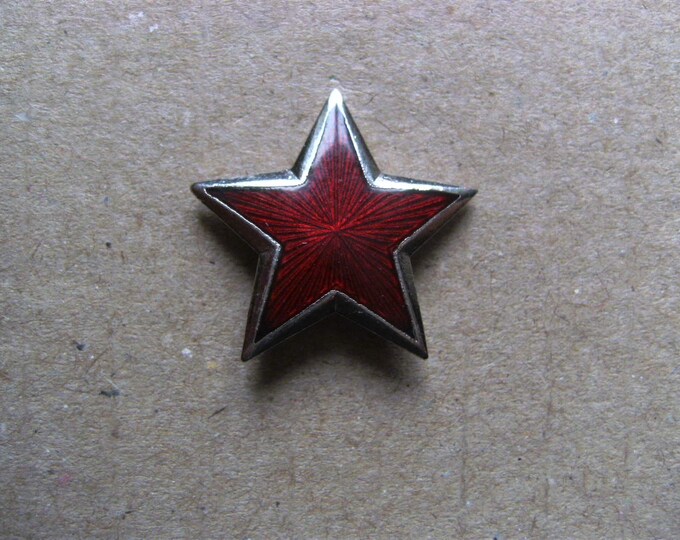 Vintage Yugoslav Soldiers Cap Badge Red Star - Etsy