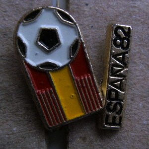 FIFA World Cup Espana 1982 WM'82 Official Logo Pin Badge Fussball - Etsy