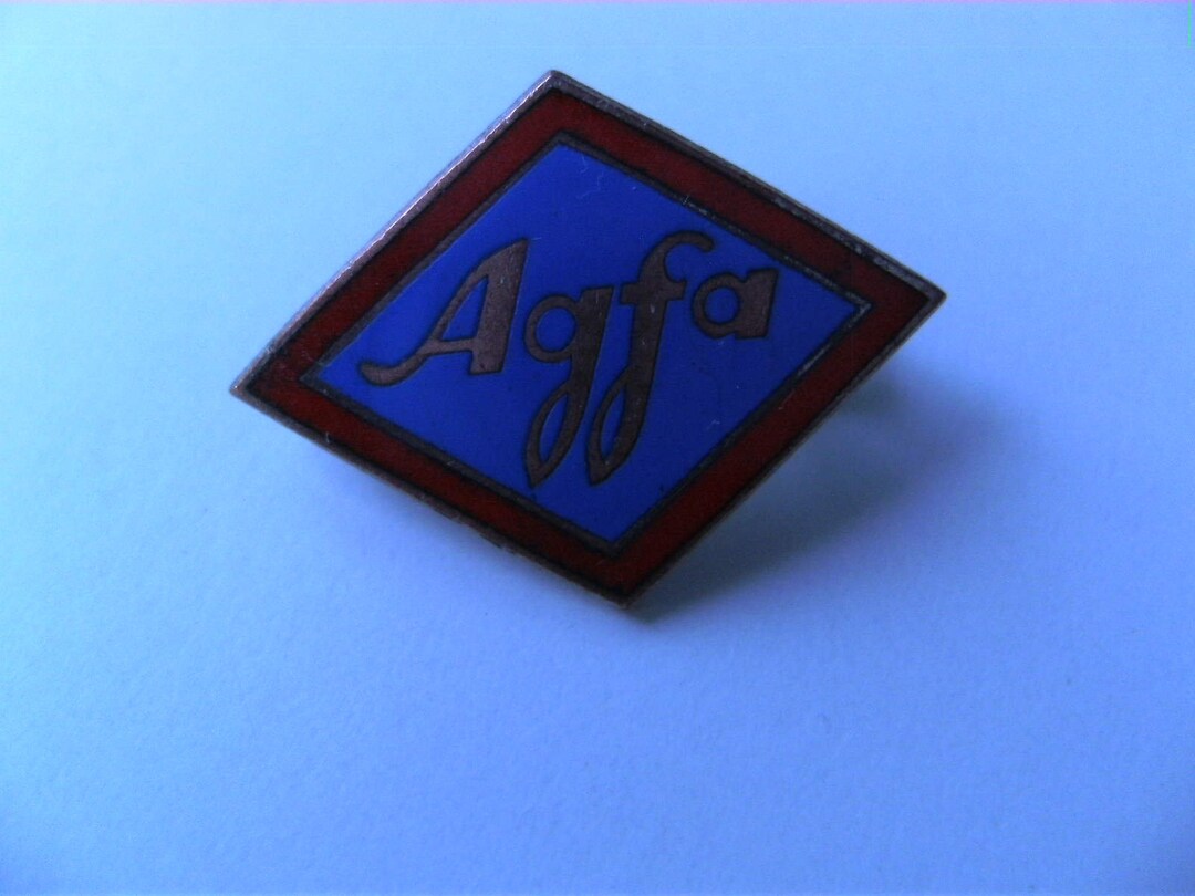AGFA Logo Film Foto Photo Camera Vintage Lapel Pin Badge - Etsy