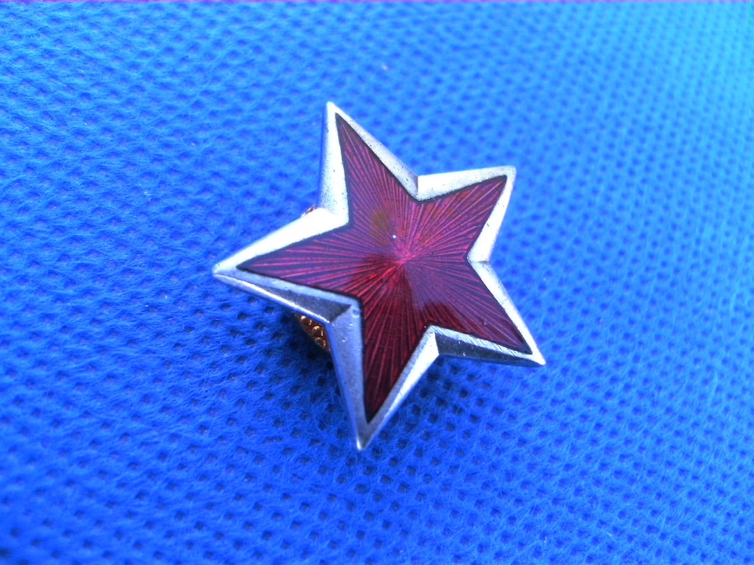 Vintage Yugoslav Soldiers Cap Badge Red Star - Etsy