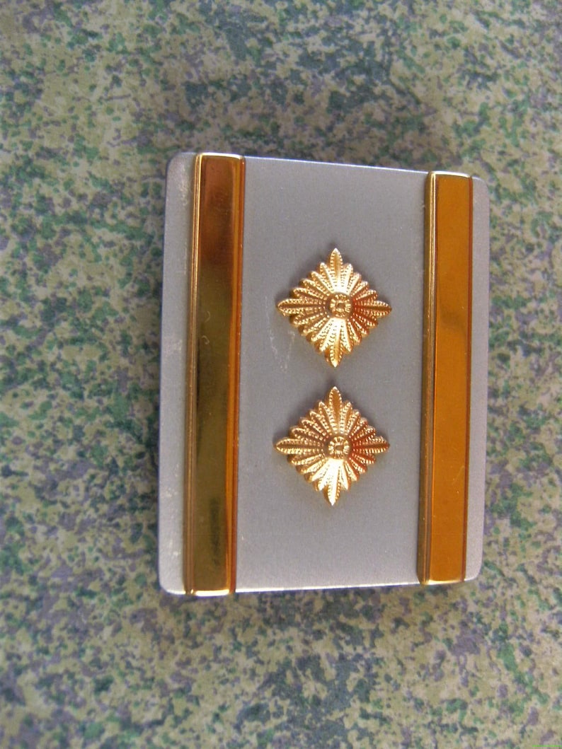 Metal Chest Ranks of Lieutenant Colonel of the Serbian Army | Etsy