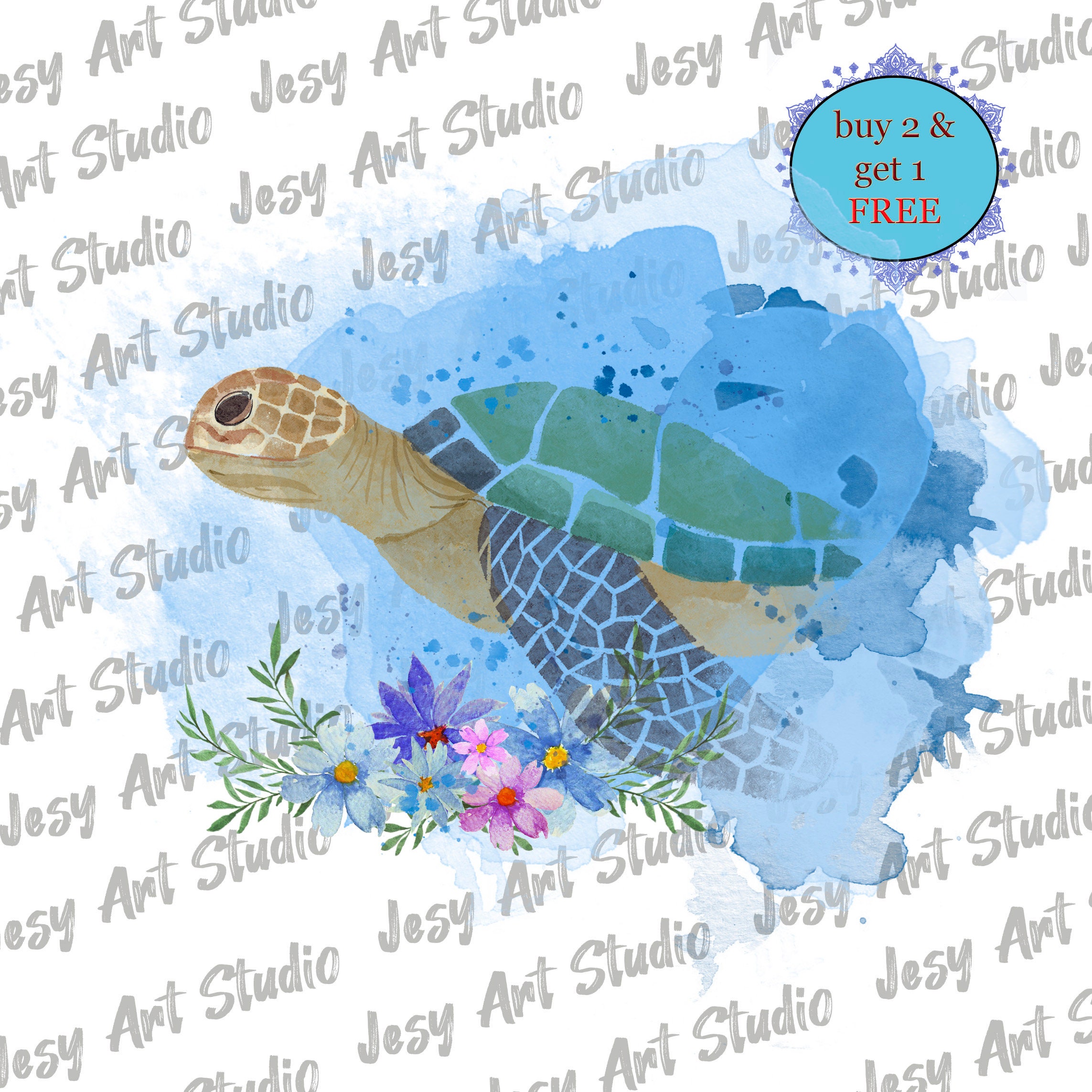 Home Décor Home & Living Wall Hangings Png sea turtle sublimation ...