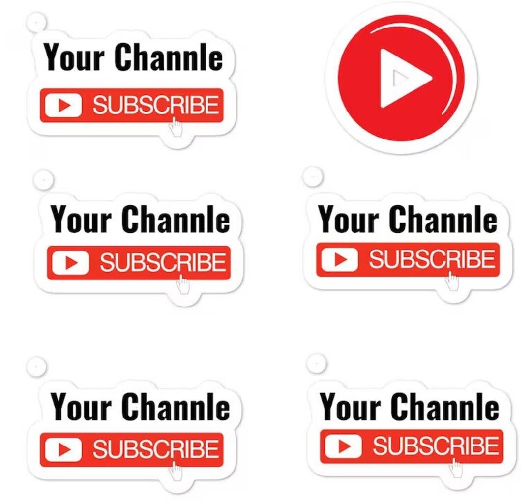 Youtube Personalized Digital File | Subscribe YOUTUBE Your Channel ...