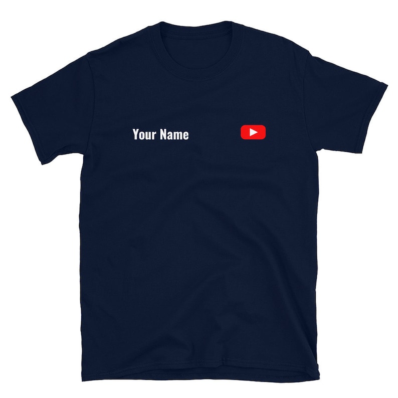 Youtube Personalized Shirt Youtuber Viral Channel Gaming - Etsy