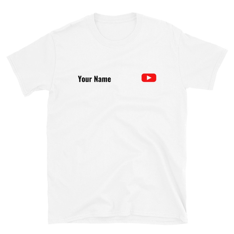 Youtube Personalized Shirt Youtuber Viral Channel Gaming - Etsy