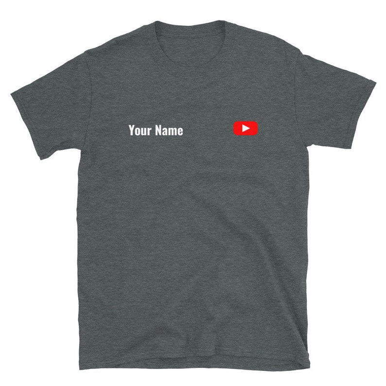 Youtube Personalized Shirt Youtuber Viral Channel Gaming - Etsy