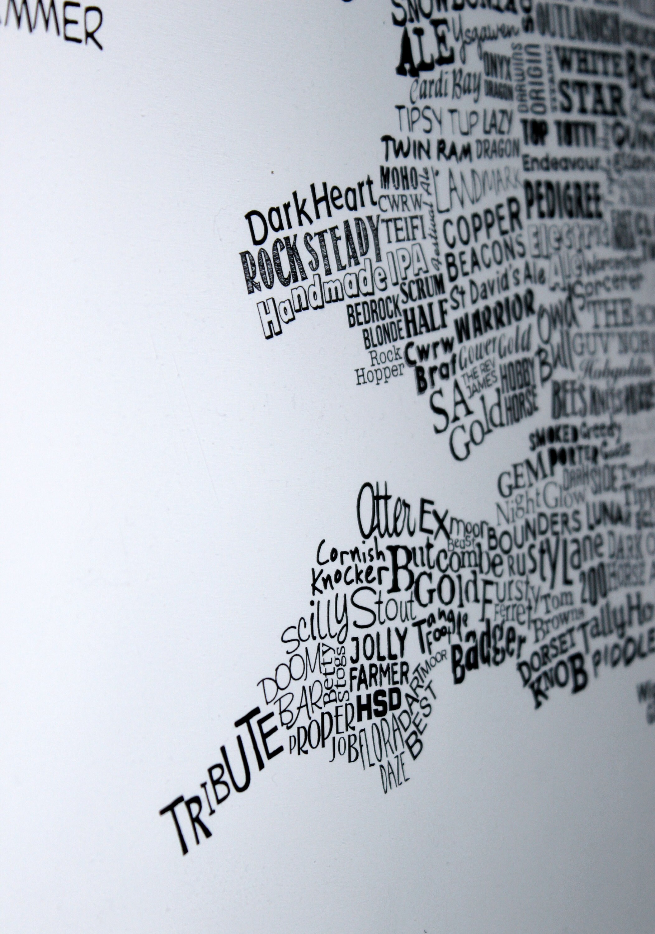 Map of the British Ales - Etsy