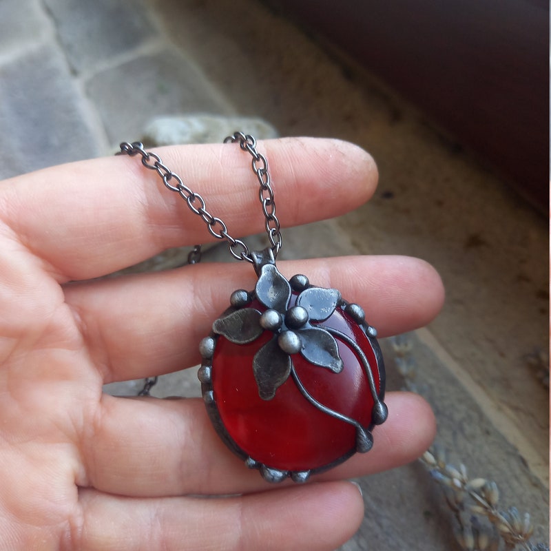 Custom Glass Pendant - Etsy