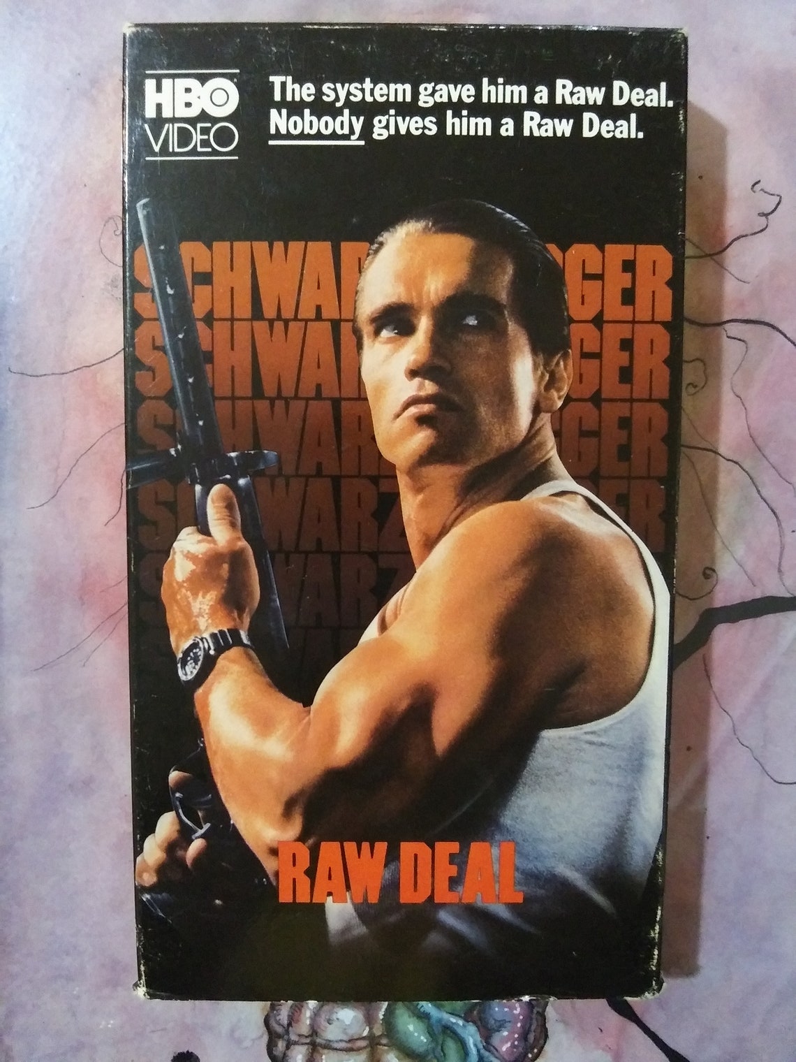 Raw Deal vhs 1985 Videotape VG Rare Classic Crime Arnold - Etsy