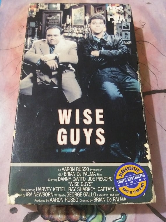 Wise Guys vhs 1986 Videotape VG Rare OOP Mob Thriller | Etsy