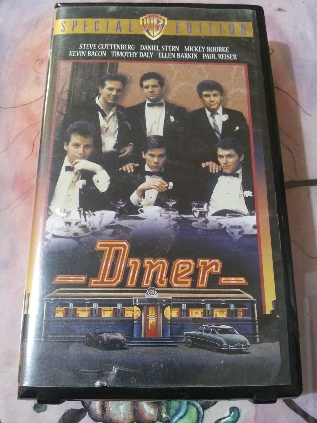The Diner (vhs; 1982) Videotape VG+ Special Edition Classic Retro 1950s ...