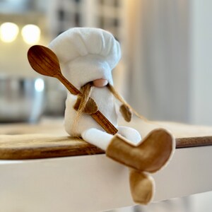 Elegant Female Chef Gnome Figurine - Ideal Gift for Culinary Ladies on ...