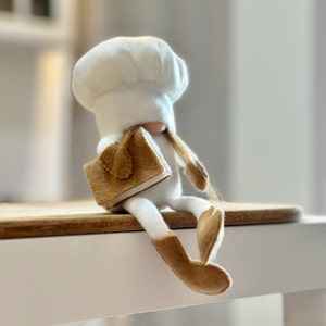 Elegant Female Chef Gnome Figurine - Ideal Gift for Culinary Ladies on ...