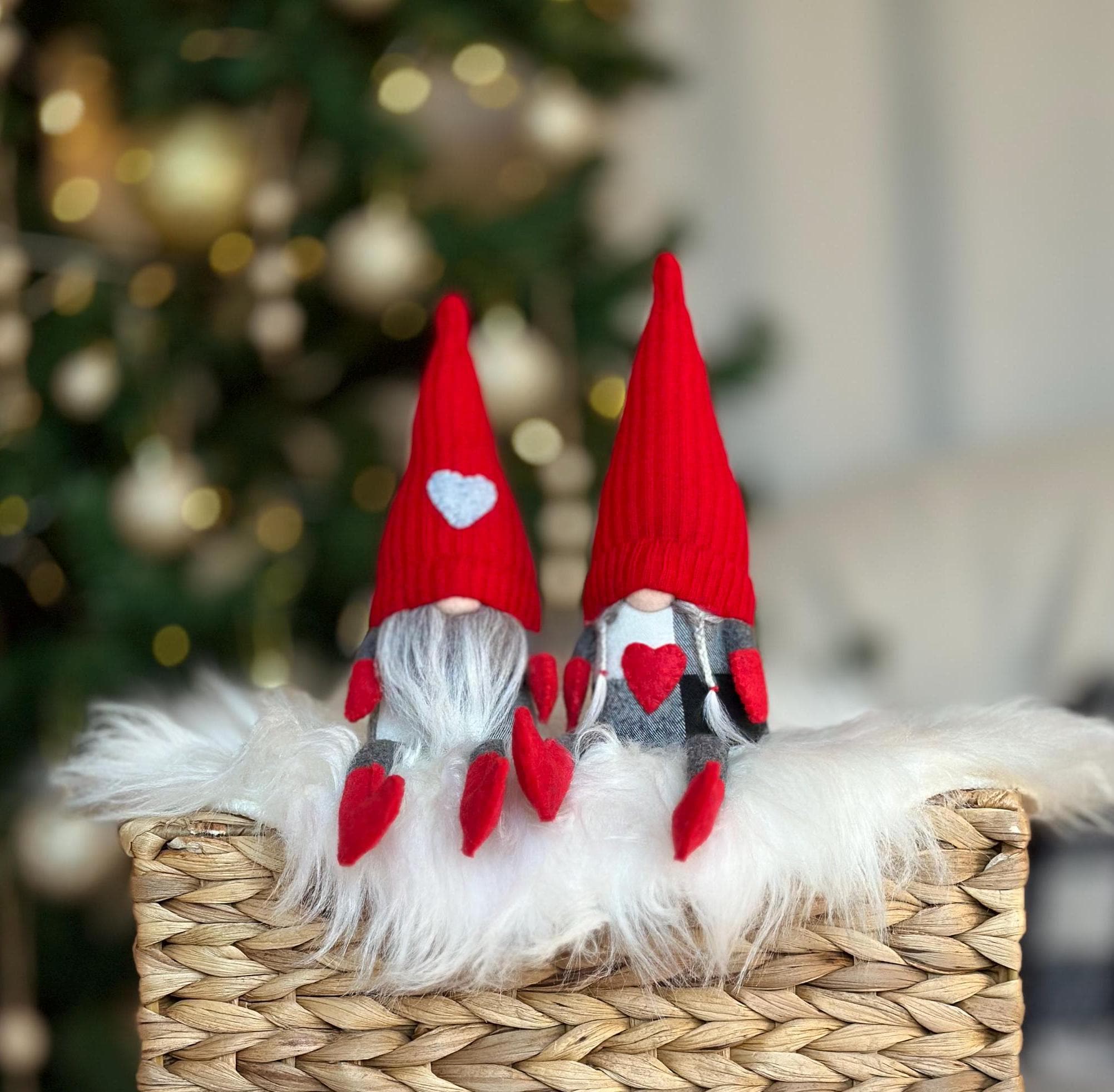 Rustic Christmas Gnomes Holiday Decorations - Etsy