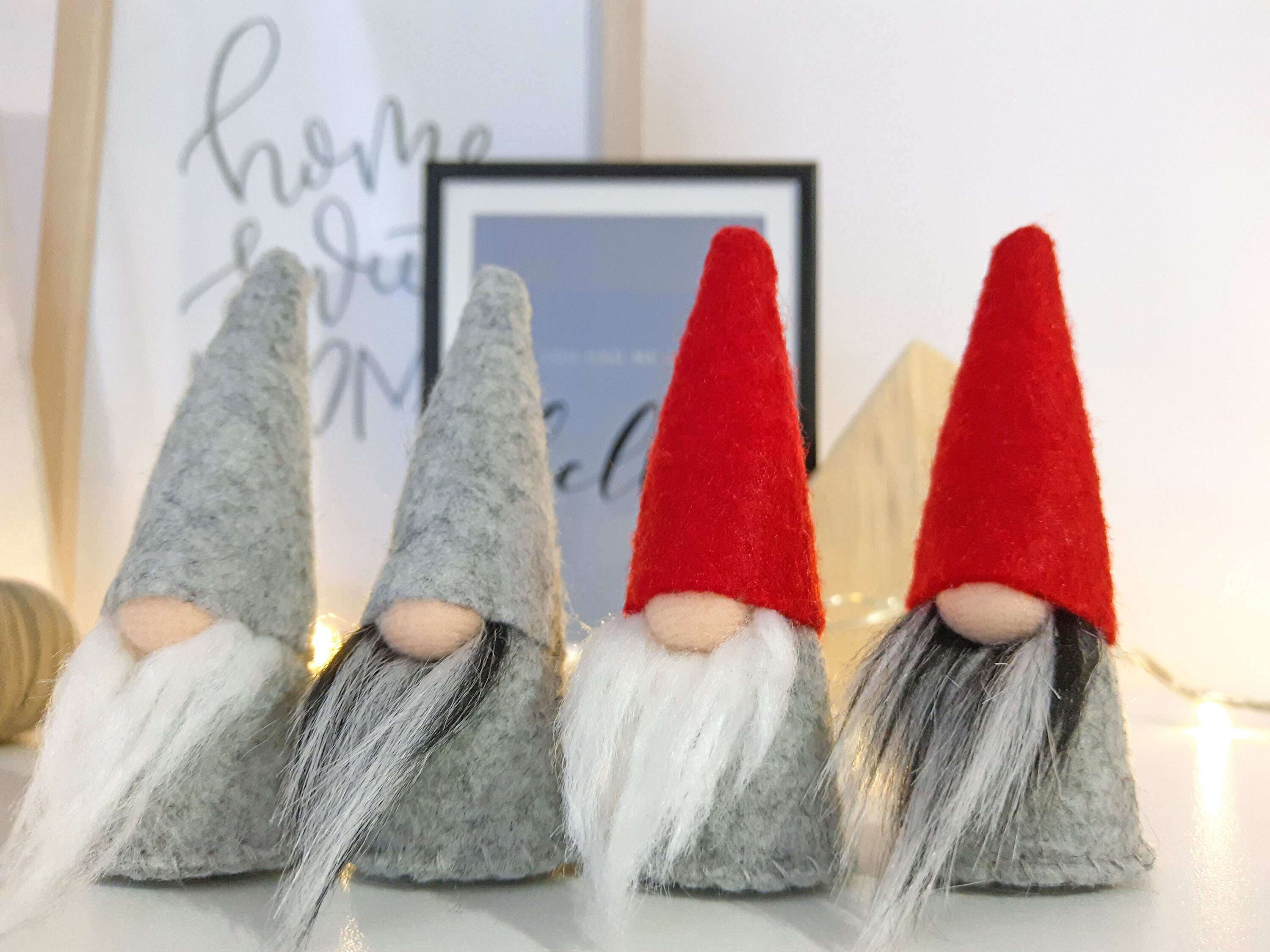 Scandinavian Gnomes Christmas Decoration Christmas Ornaments | Etsy