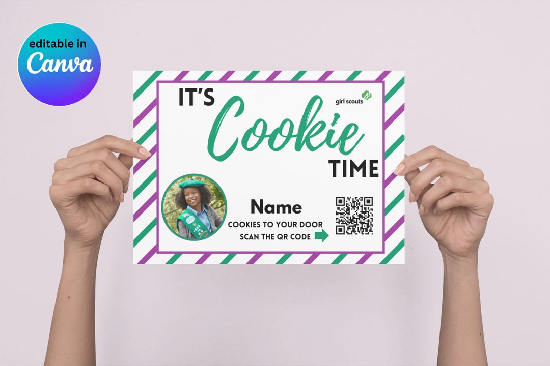 Girl Scout Cookie Flyer Etsy 7981