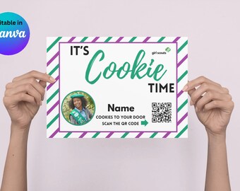 Girl Scout Cookie Flyer - Etsy