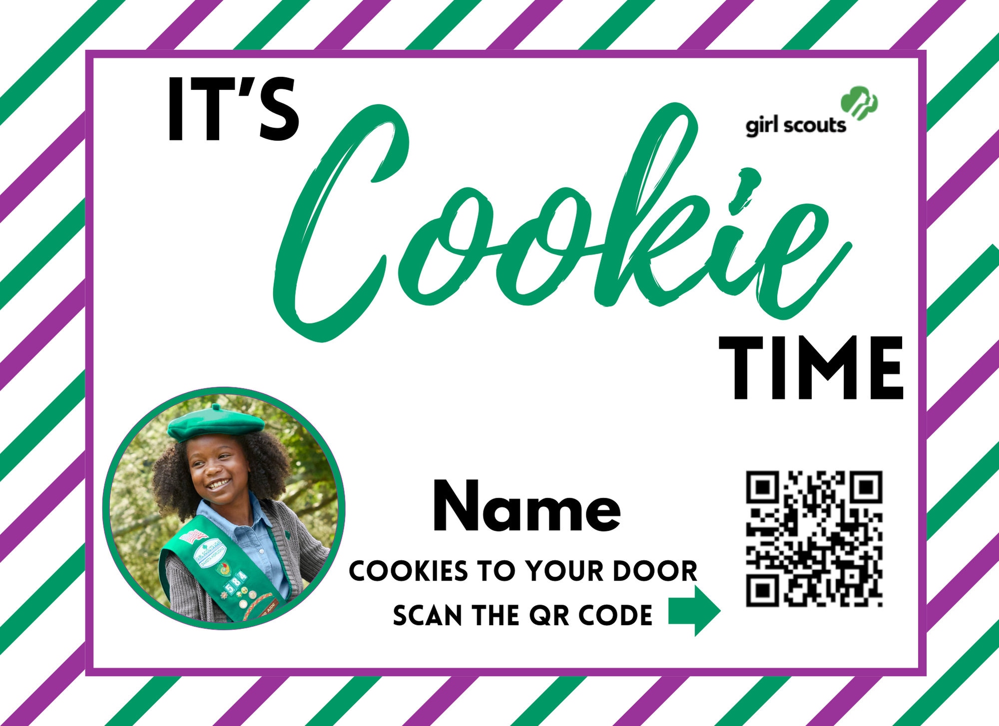 Girl Scout Cookie Flyer Etsy 7950