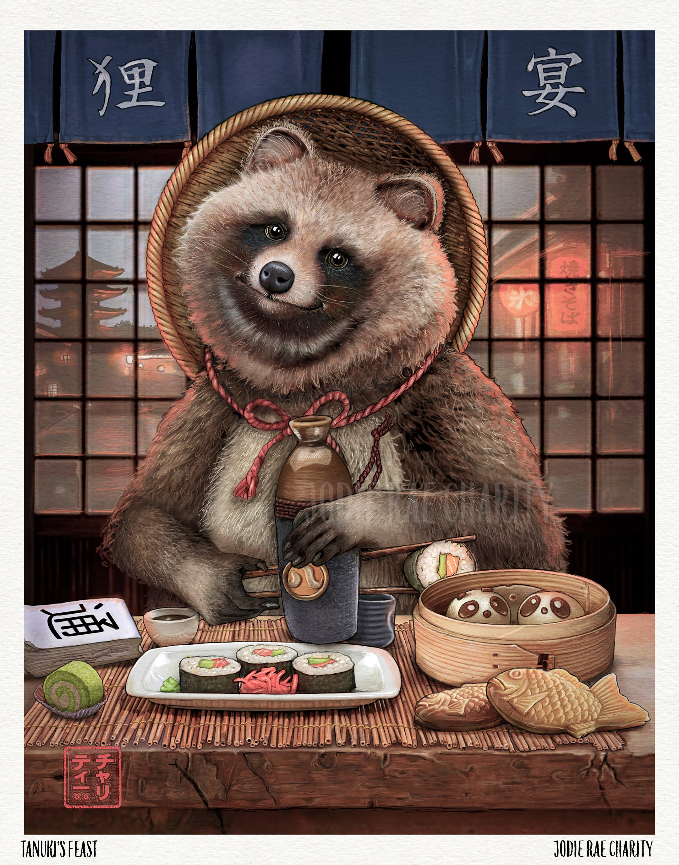 Tanuki's Feast - Etsy