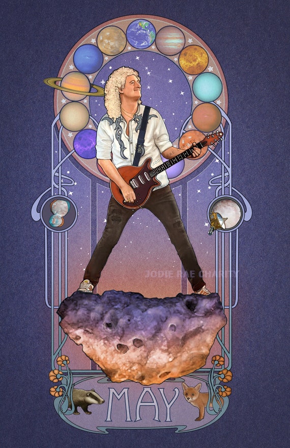 Brian May Digital Art