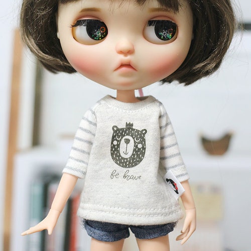 Blythe Pullip Doll Clothes Together Raglan T-shirt - Etsy