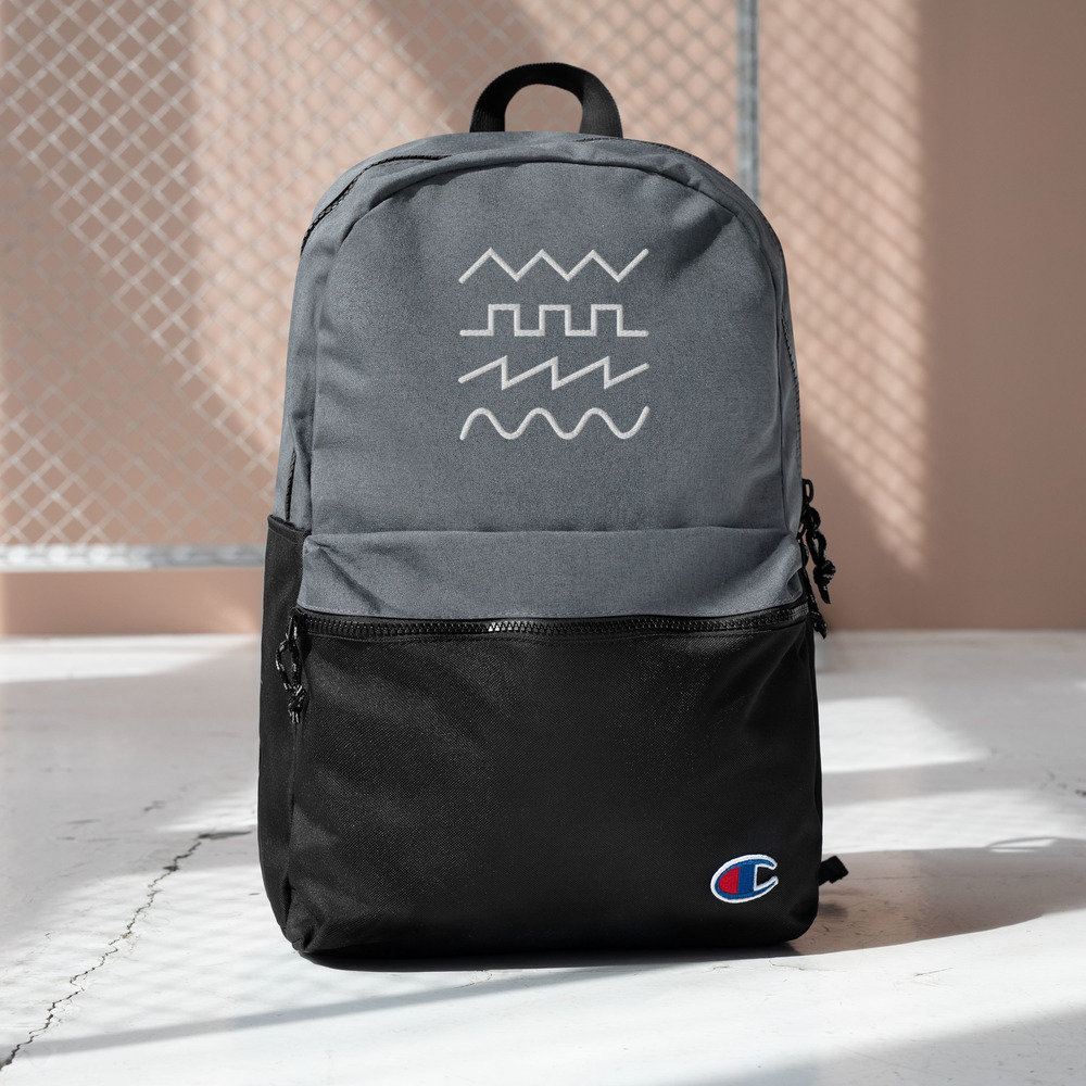 Synth Oscillator Champion Backpack, Saw, Square, Triangle and Sine Wave ...