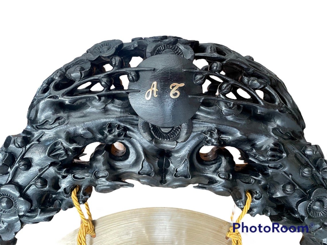 Gong Chinese Carved of Great Dimensions for the Dinner - Etsy